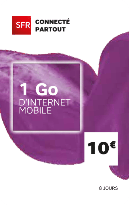 Recharge SFR pour carte sim prépayée | Click and Recharge