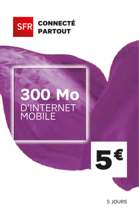 Recharge SFR pour carte sim prépayée | Click and Recharge