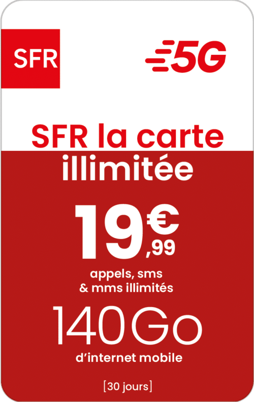 Recharge SFR Crédit Mobile et Internet | Sans frais
